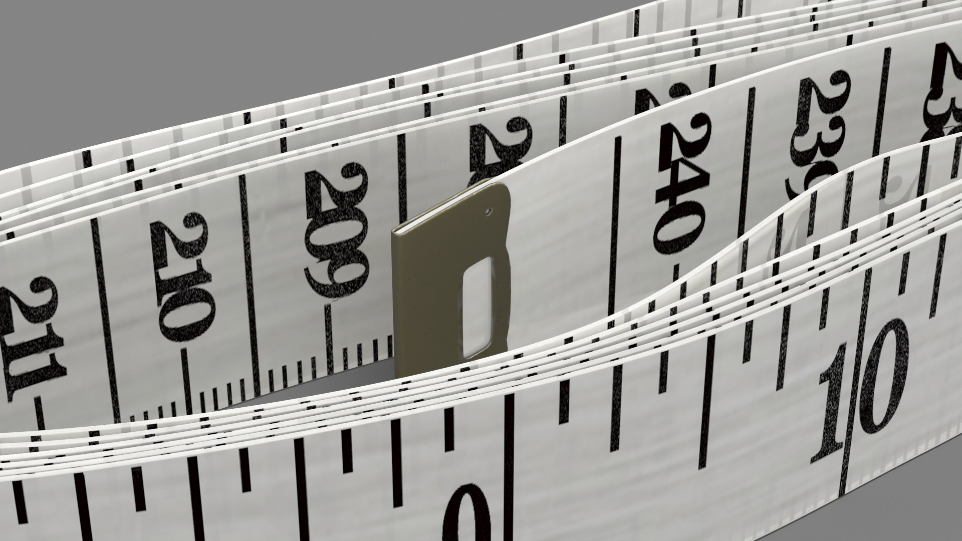 Tailors Measuring Tape 3D Model - TurboSquid 2197284