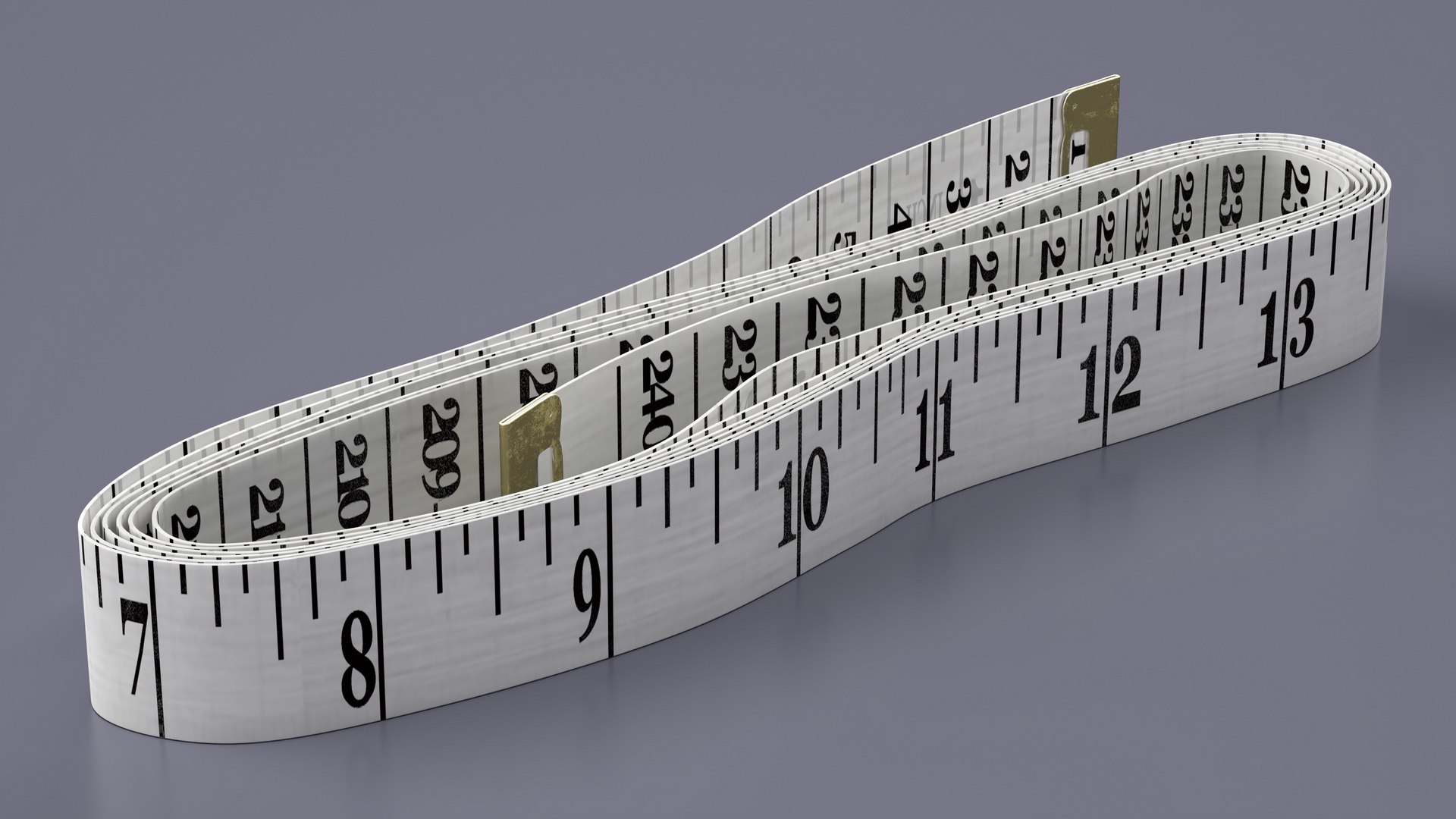 Tailors Measuring Tape 3D Model - TurboSquid 2197284