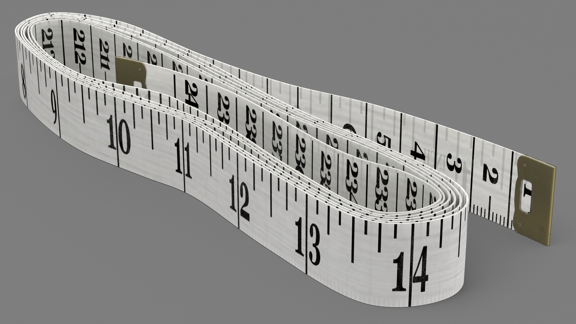 Tailors Measuring Tape 3D Model - TurboSquid 2197284