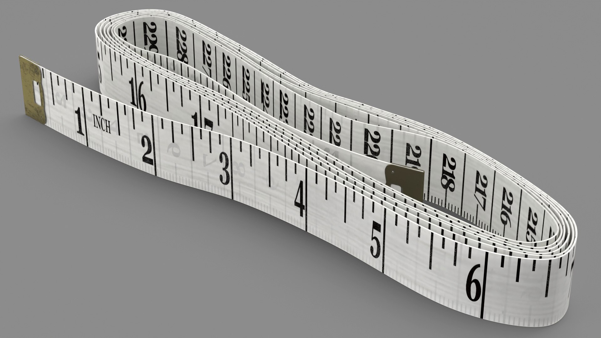 Tailors Measuring Tape 3D Model - TurboSquid 2197284