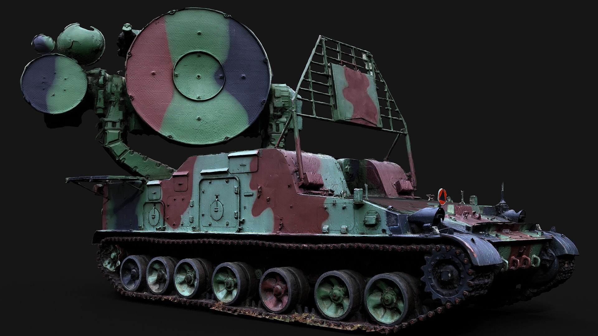 3D Military Radar Vehicle Tank PBR Photogrammetry Model - TurboSquid ...