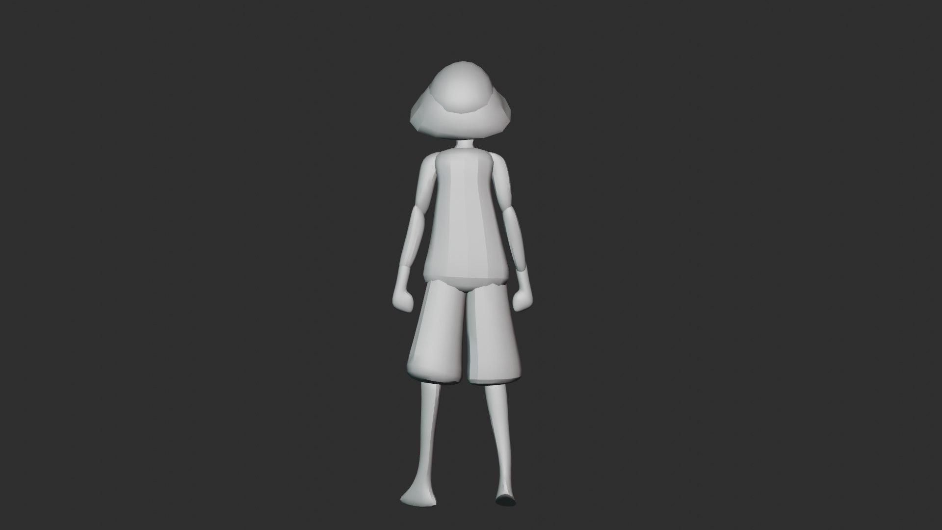 Lowpoly Luffy 3D Model - TurboSquid 2119169