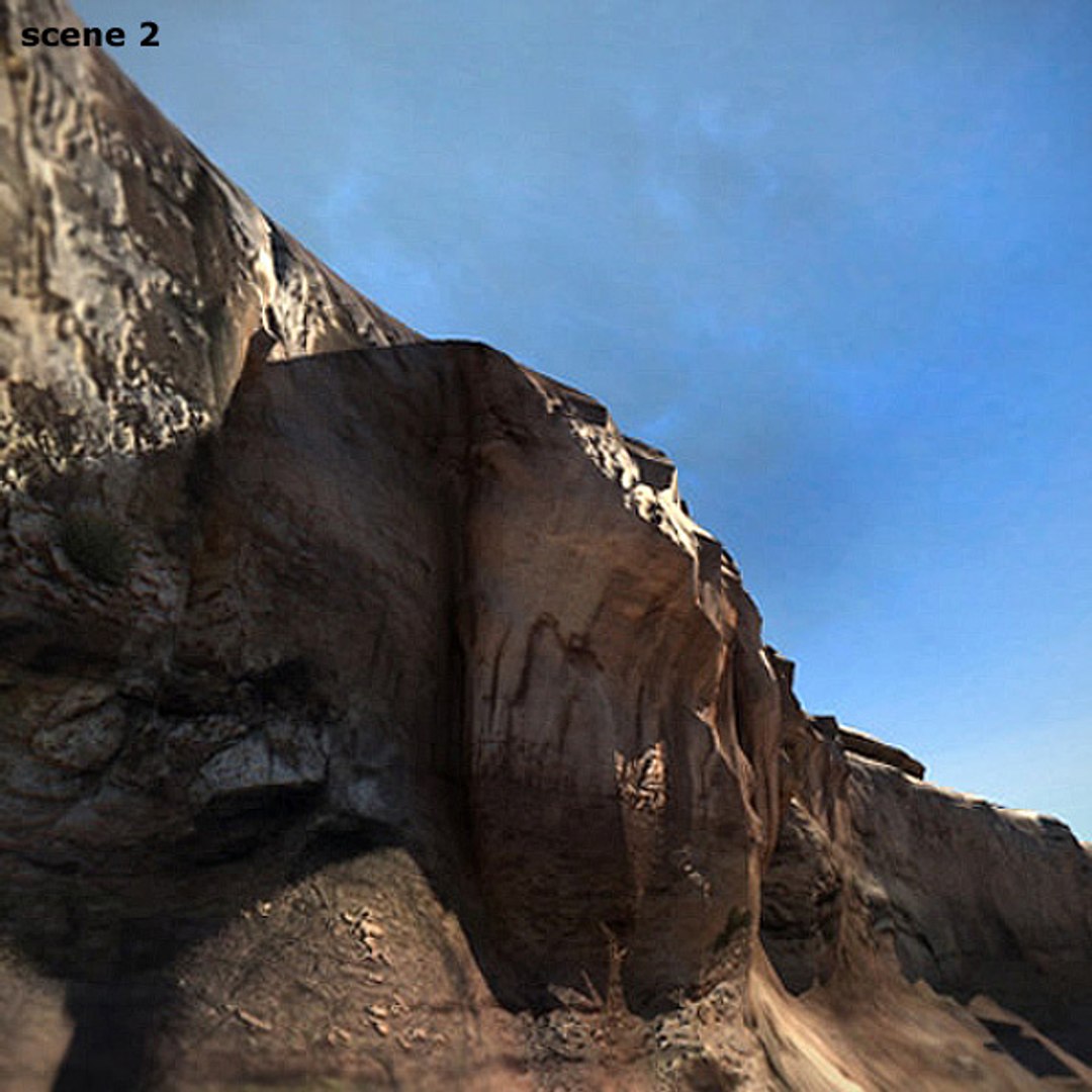 3d terrain landscape model