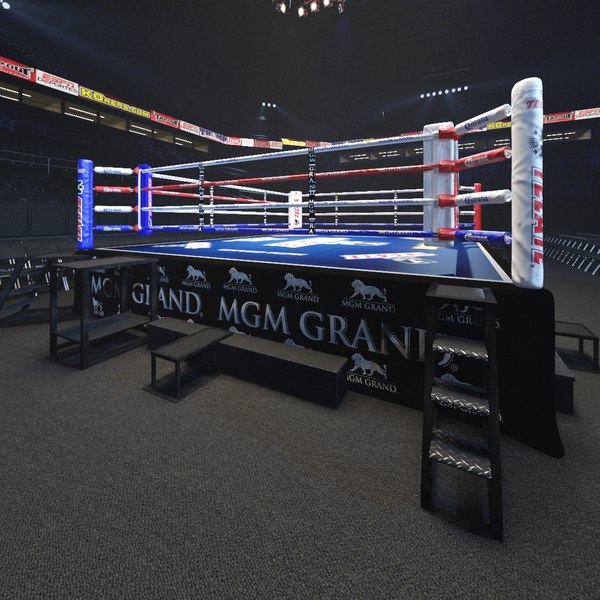 modelo 3d Arena de boxeo - TurboSquid 2016874