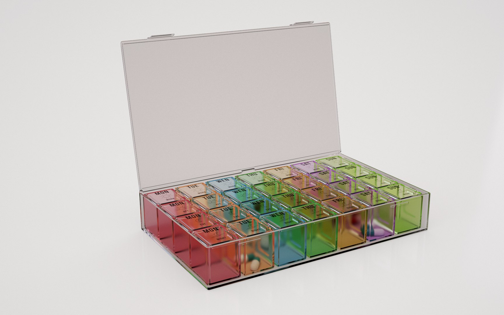 3D Pillbox - TurboSquid 2102948