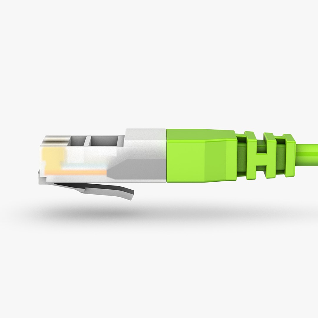 3D Rj45 Plug Electronic - TurboSquid 1277638