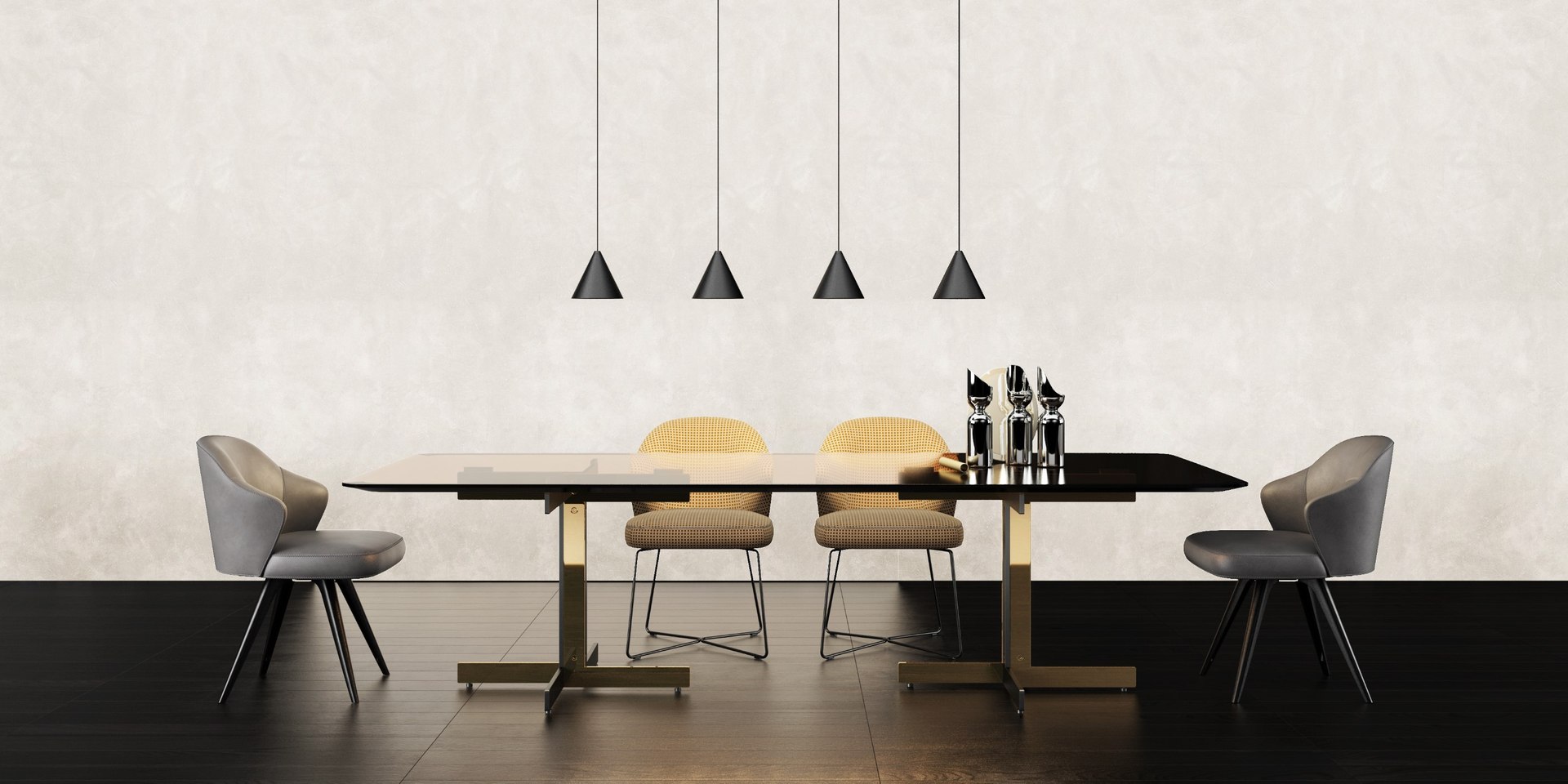 3D Minotti Catlin Dining Table - TurboSquid 1581517