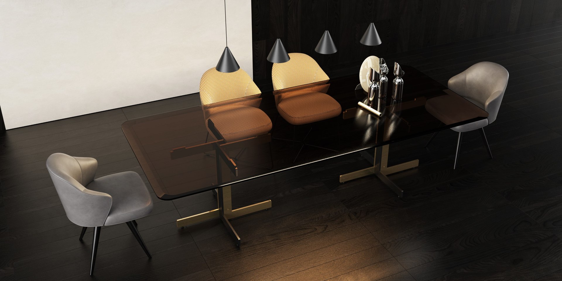 3D Minotti Catlin Dining Table - TurboSquid 1581517