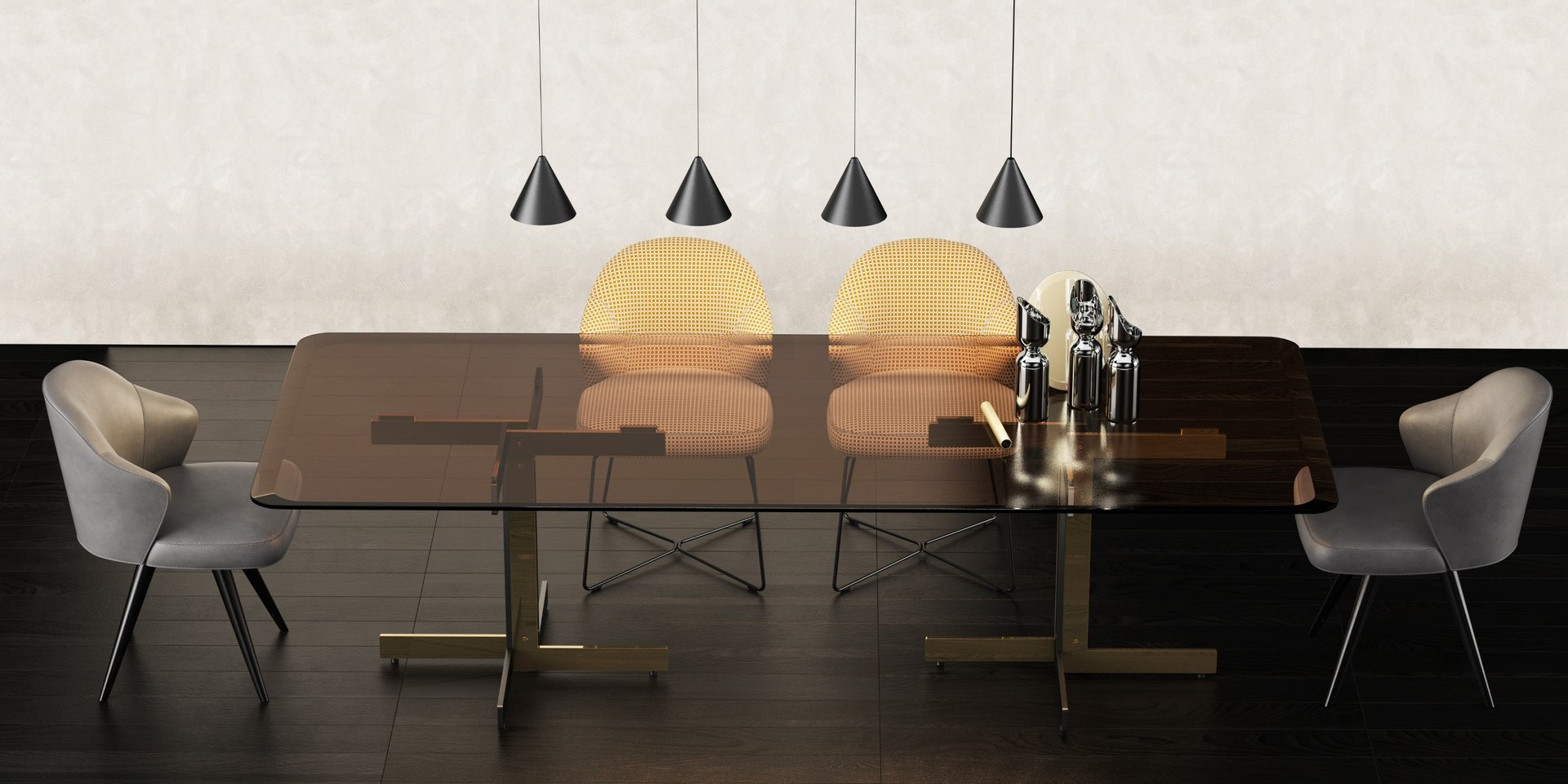 3D Minotti Catlin Dining Table - TurboSquid 1581517