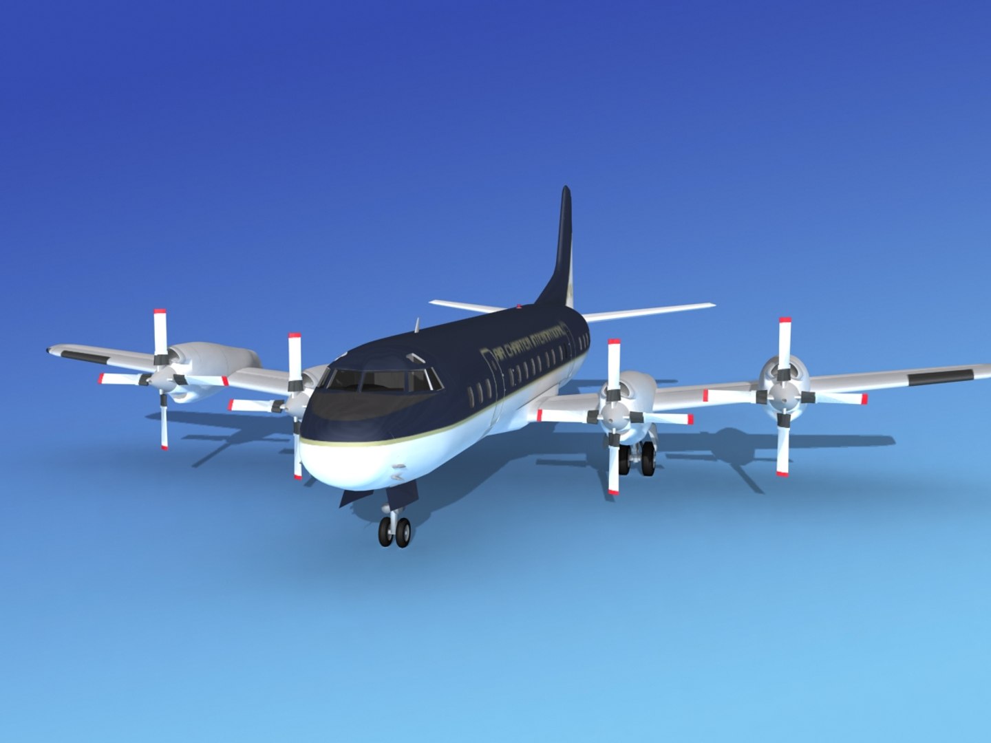 3d propellers electra lockheed charter
