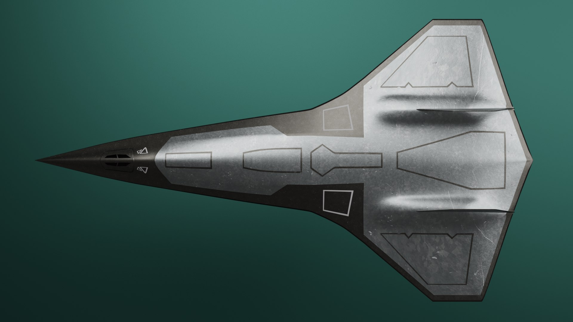 modelo 3d Lockheed SR-72 Darkstar from Top Gun - TurboSquid 1972127