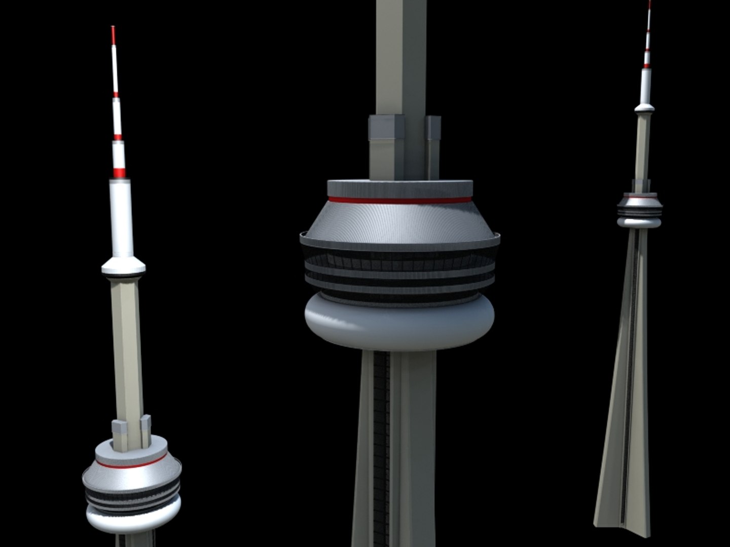 3d Cn Tower