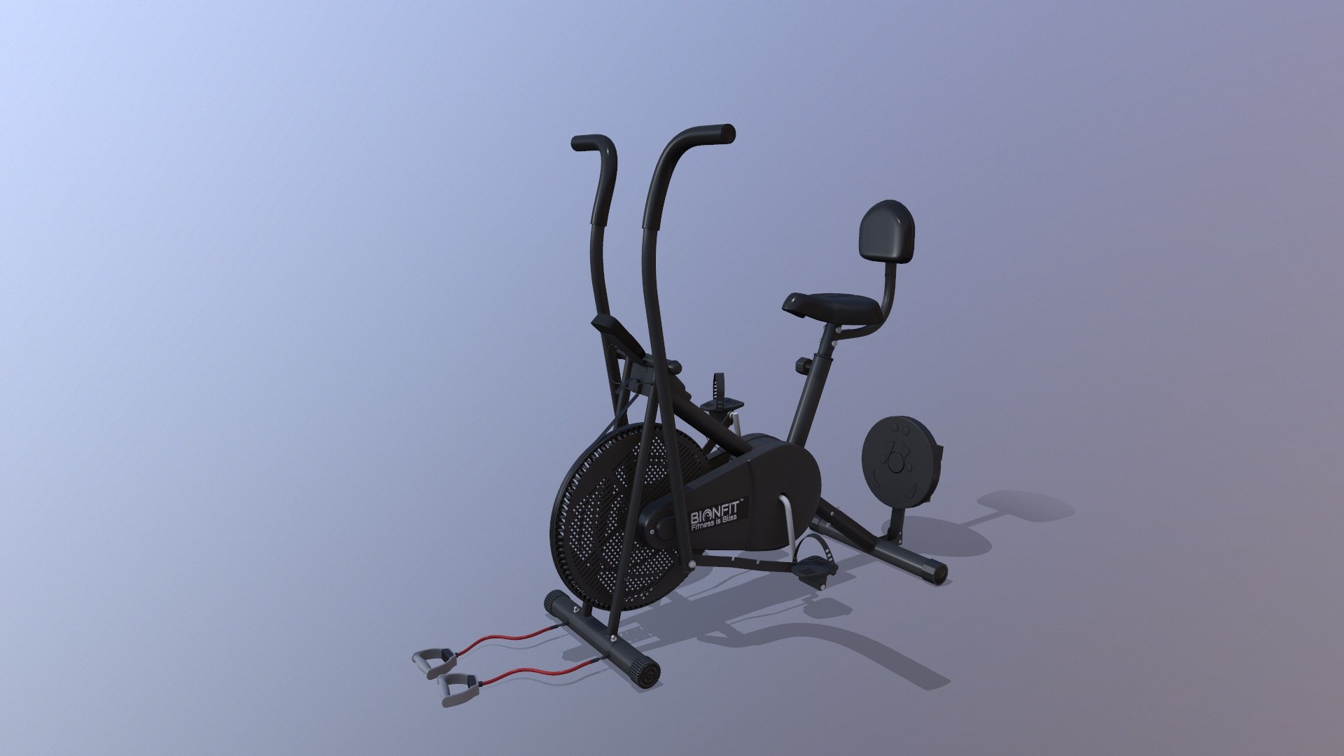 3D Air Bike Exercise Cycle Model - TurboSquid 2255833