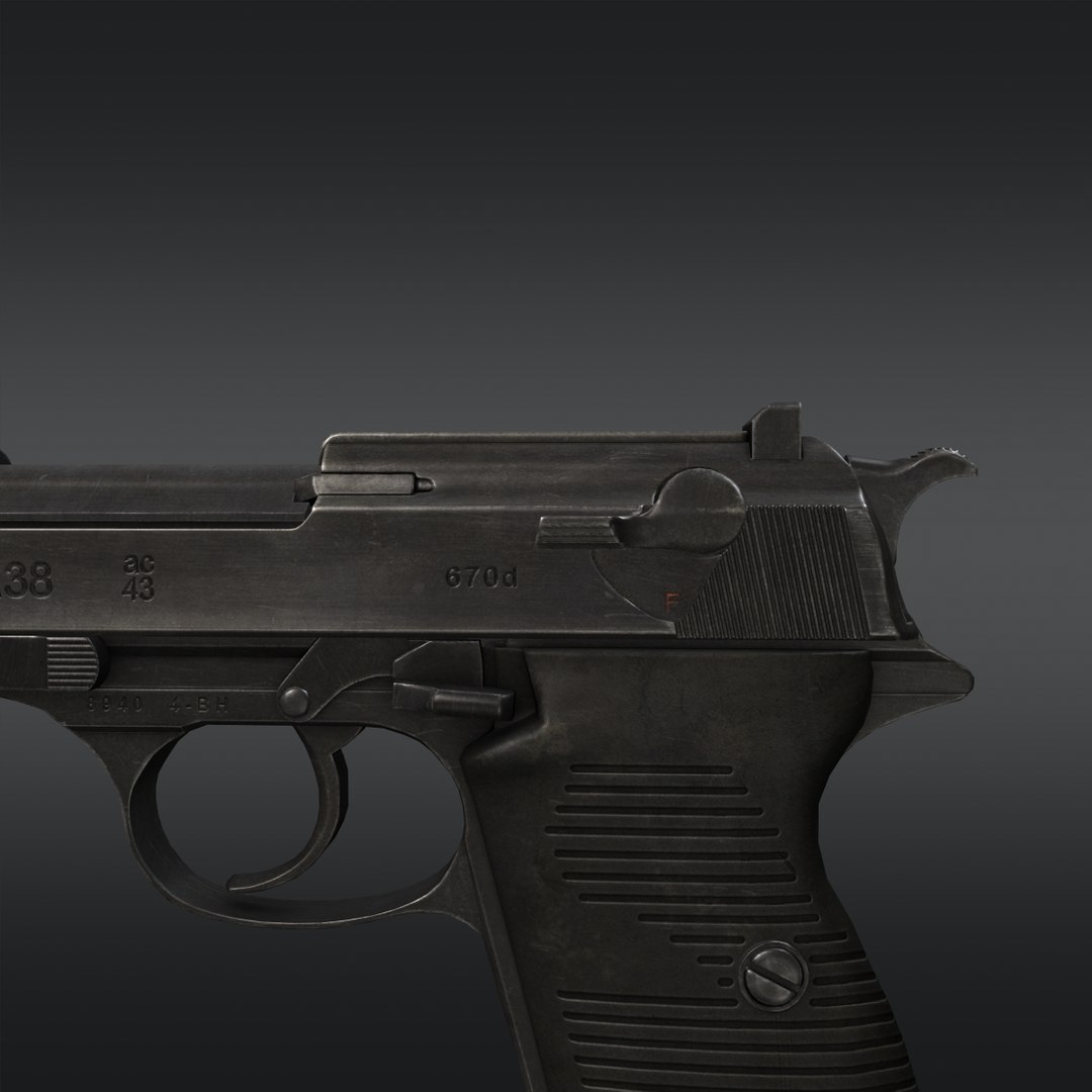 Max Walther P38 Pistol