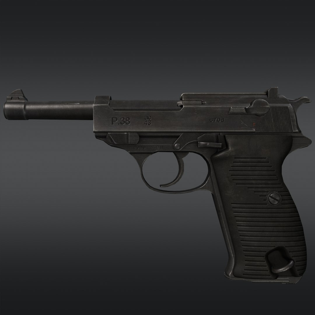 Max Walther P38 Pistol
