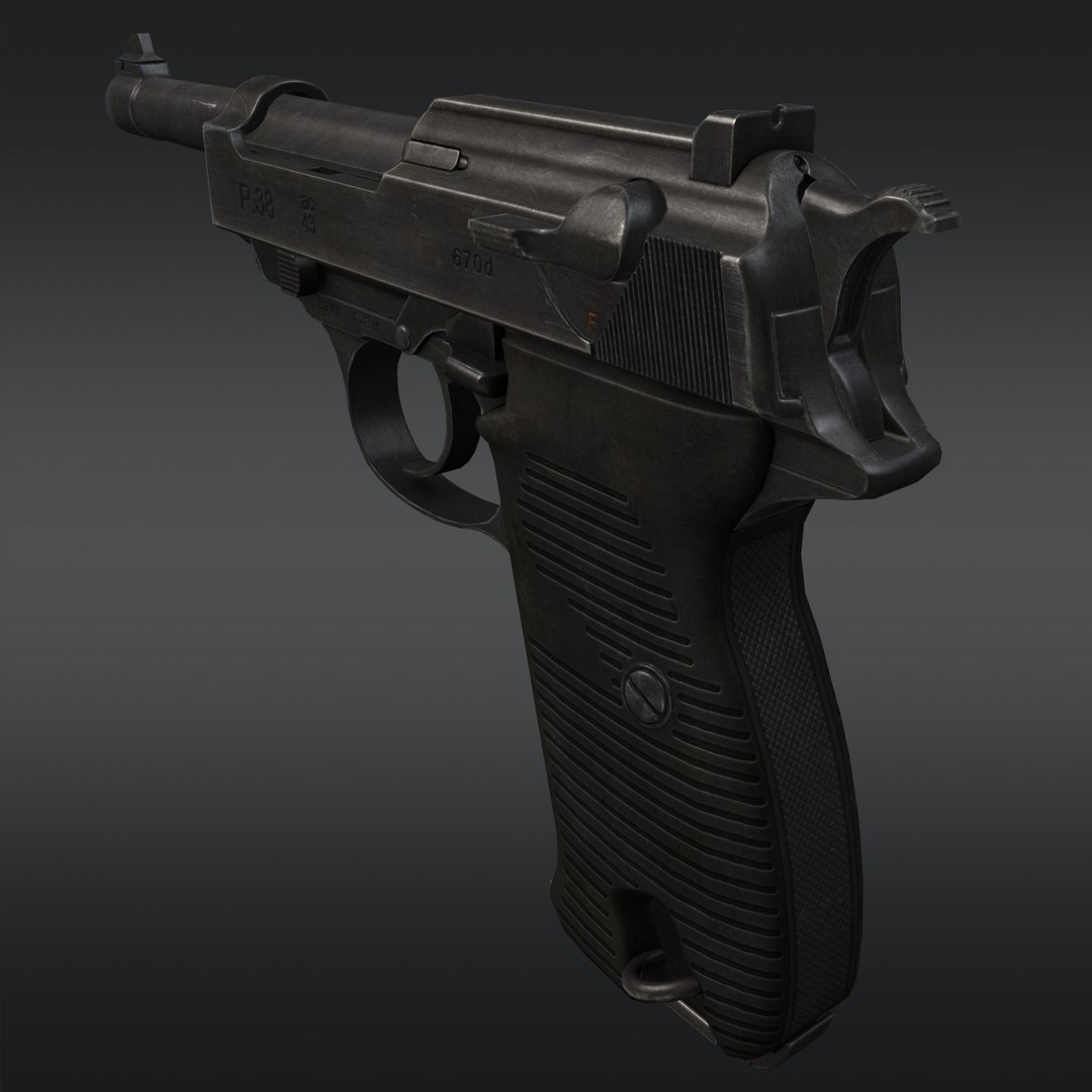 Max Walther P38 Pistol