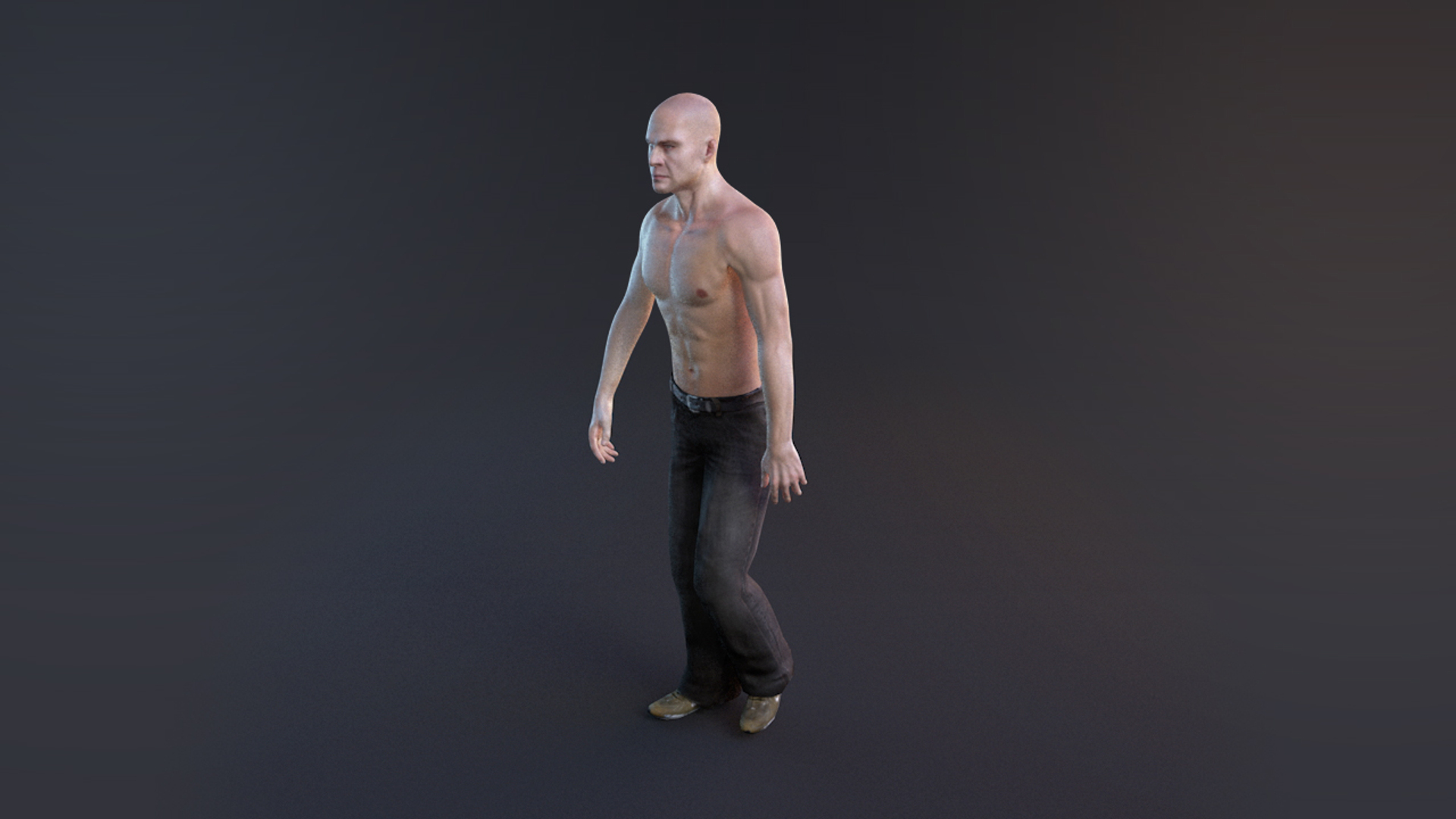 3ds Character Male - Rigged