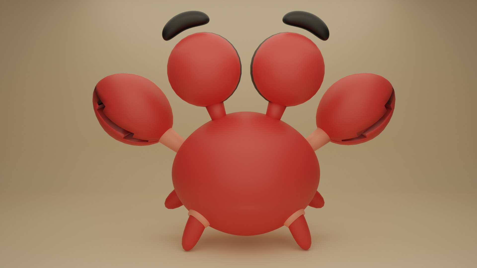 Crab Model - TurboSquid 1982352