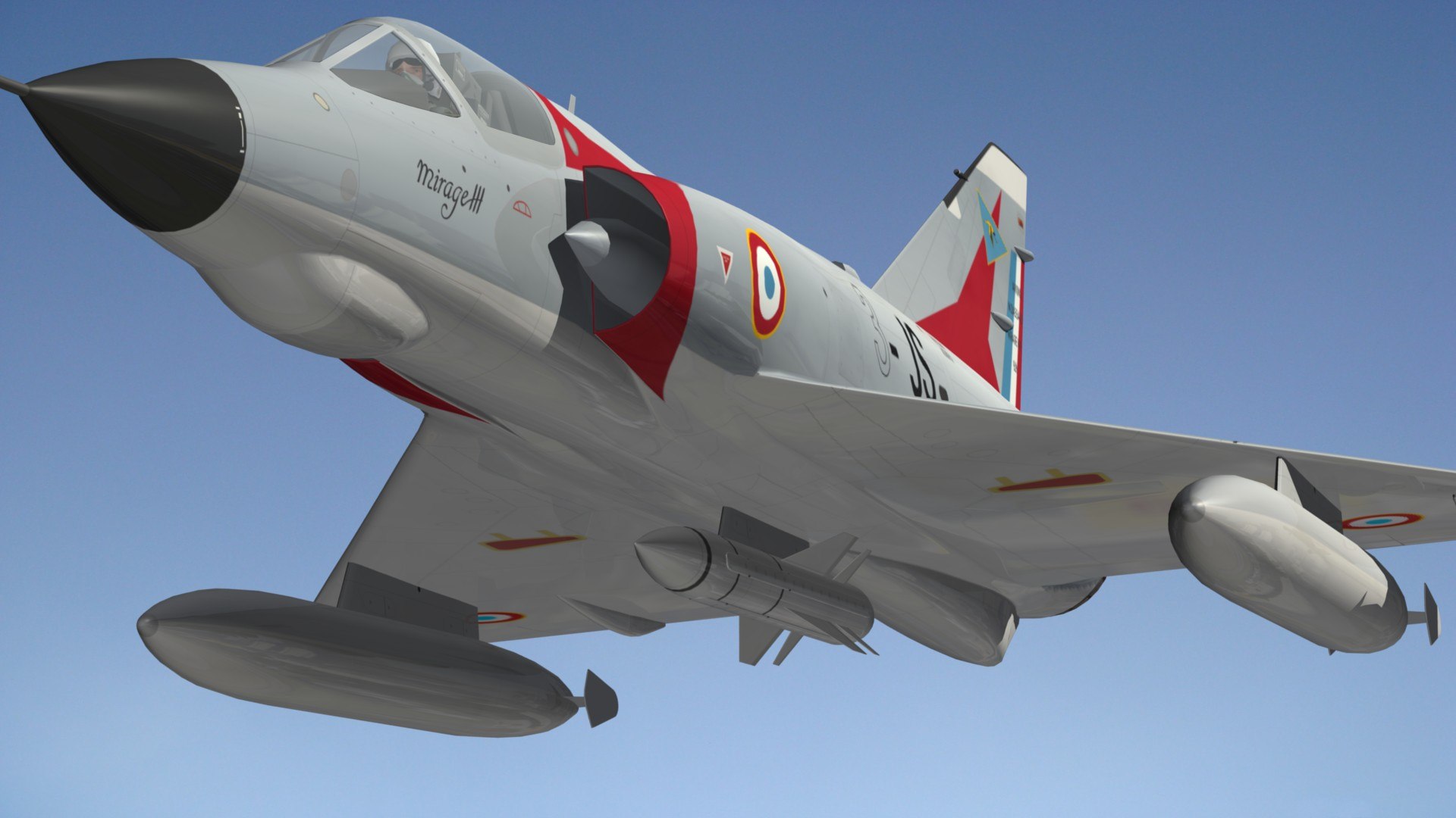 Dassault Mirage III FR 3D - TurboSquid 1833020