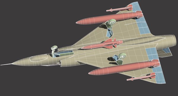 Dassault Mirage III FR 3D - TurboSquid 1833020