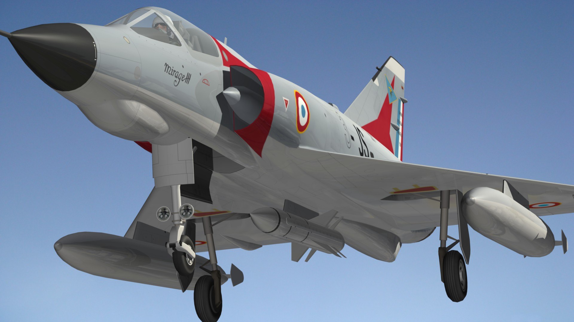Dassault Mirage III FR 3D - TurboSquid 1833020