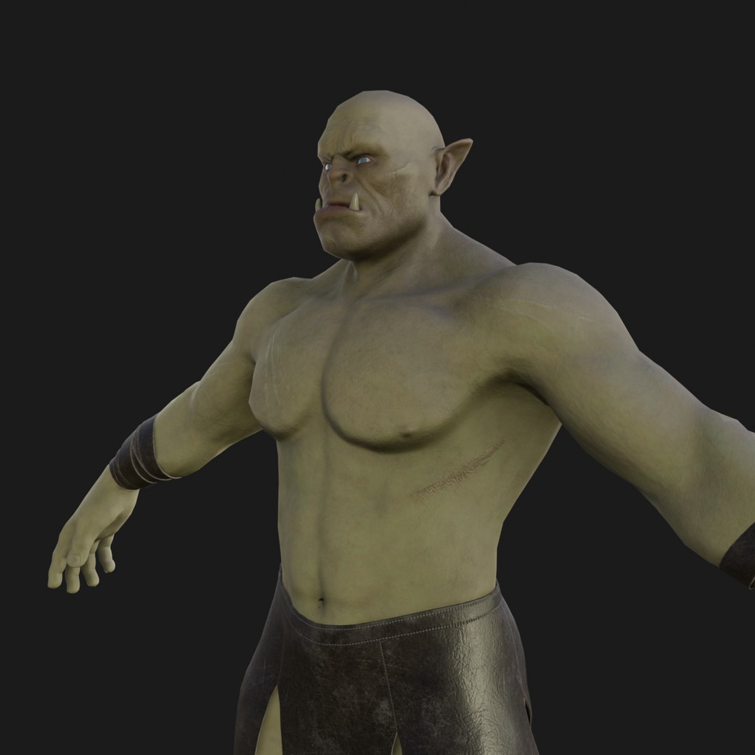 3D orc based - TurboSquid 1570955