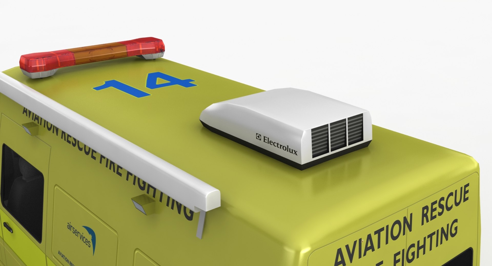 3d Model Mercedes Sprinter Fighting