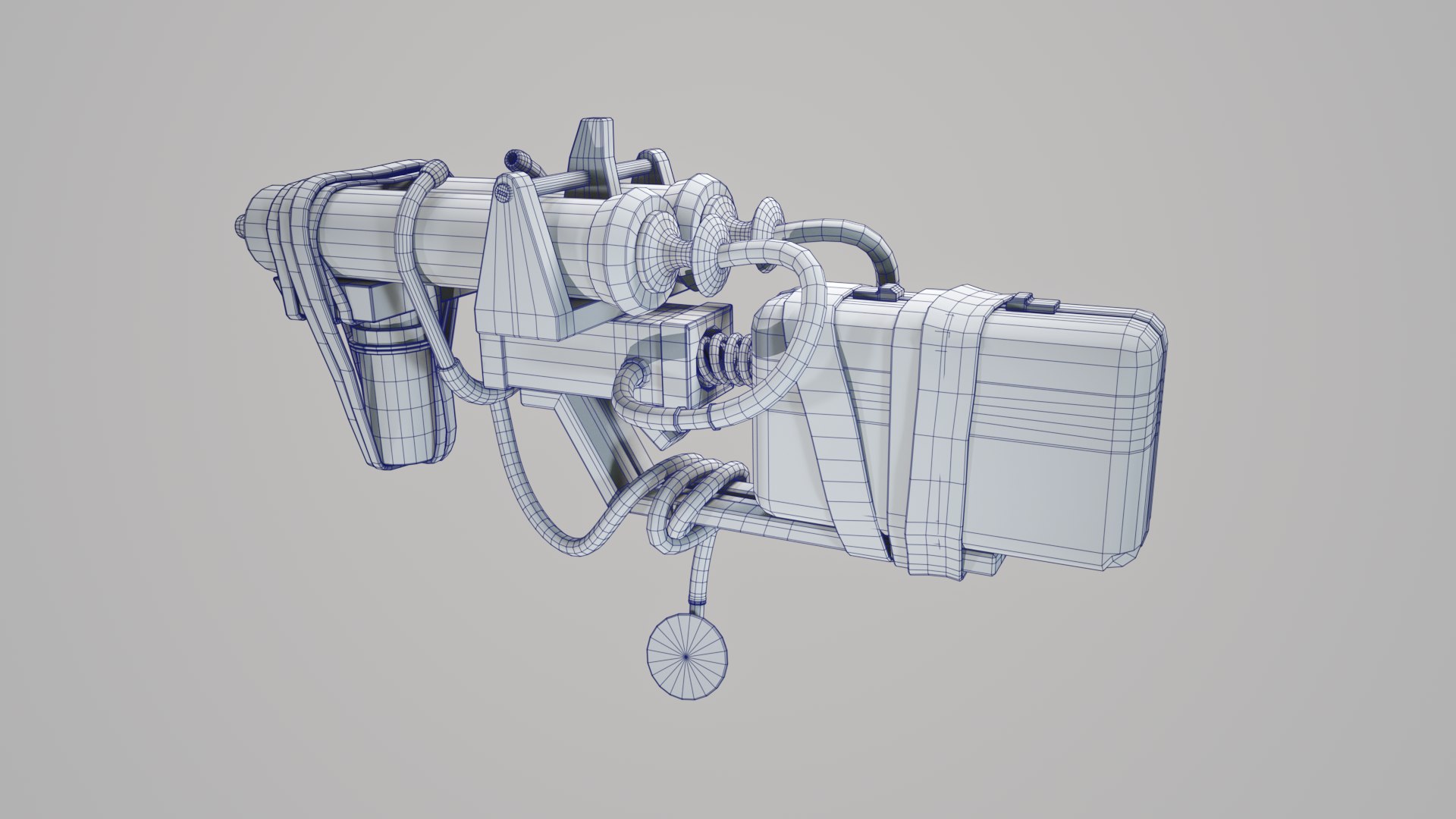 Syringe Fantasy Gun 3D Model - TurboSquid 2261585