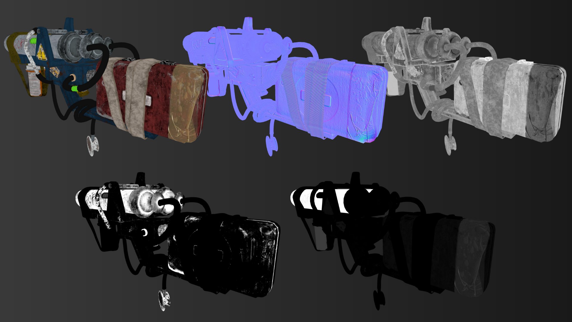 Syringe Fantasy Gun 3D Model - TurboSquid 2261585