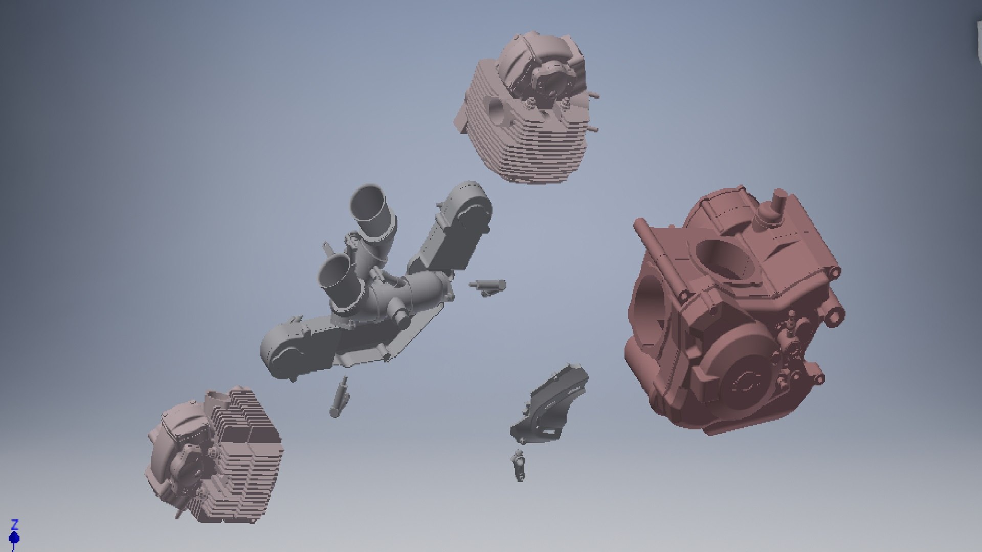 3D 1100D Engine 3D Model Model - TurboSquid 2153432