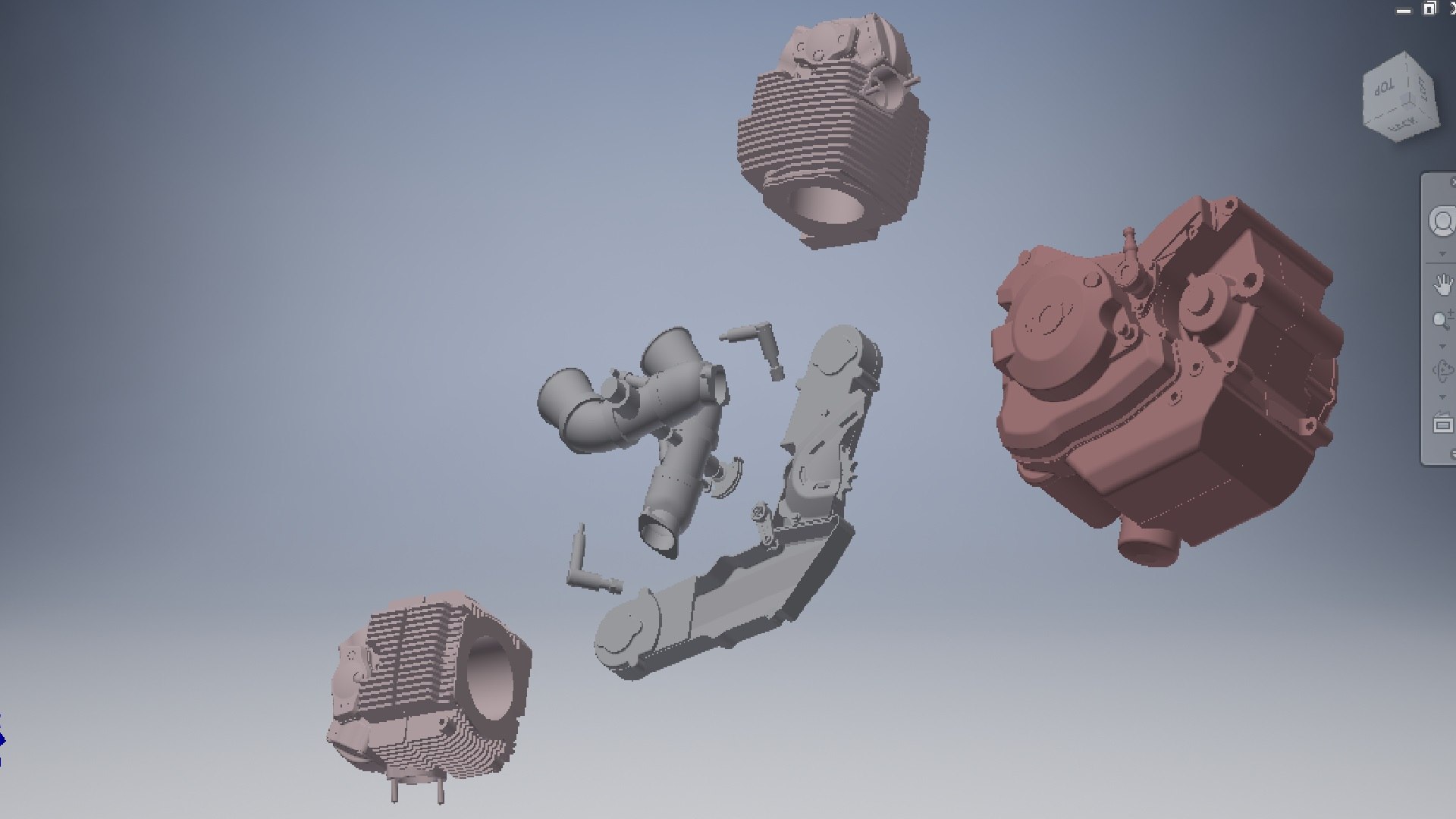 3D 1100D Engine 3D Model Model - TurboSquid 2153432