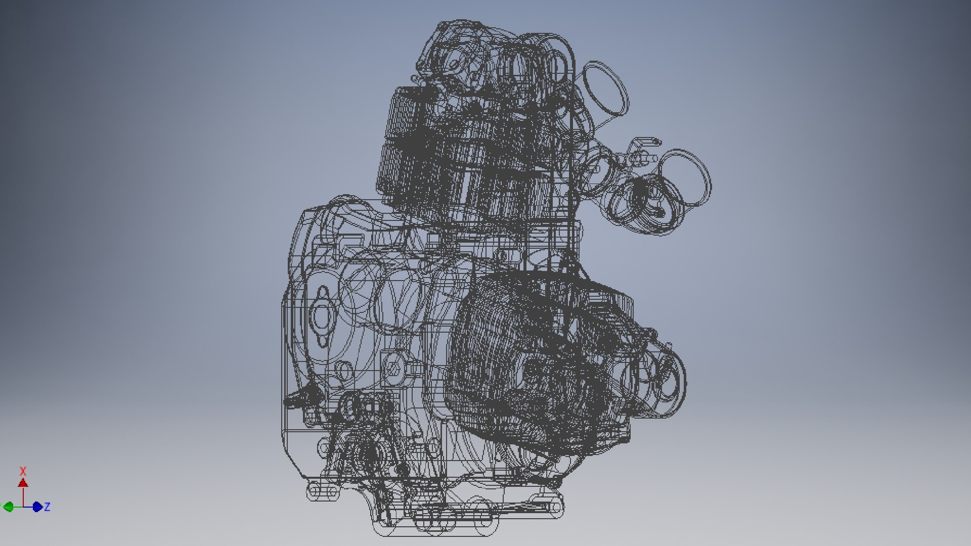 3D 1100D Engine 3D Model Model - TurboSquid 2153432