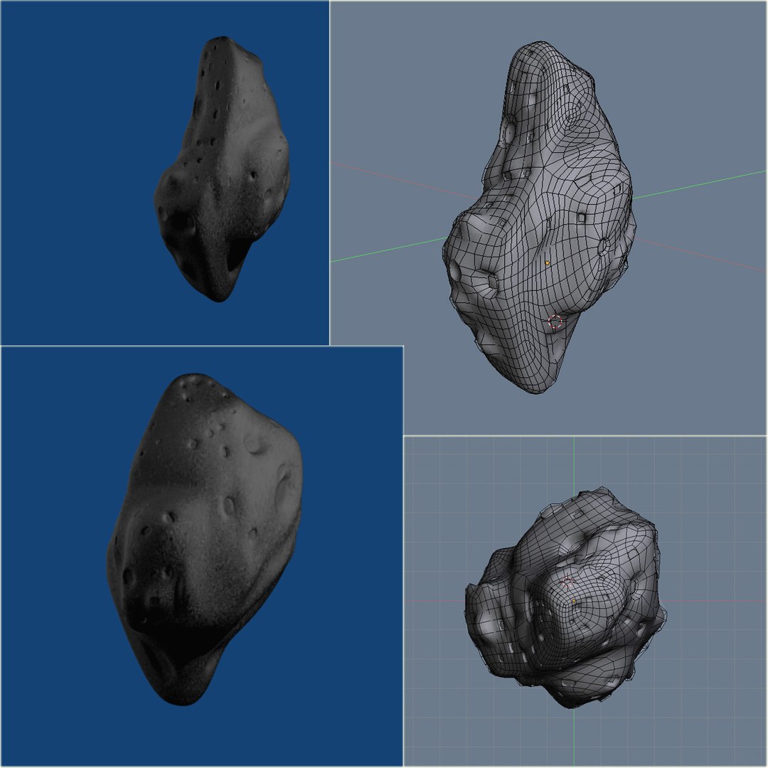 3d model meteor