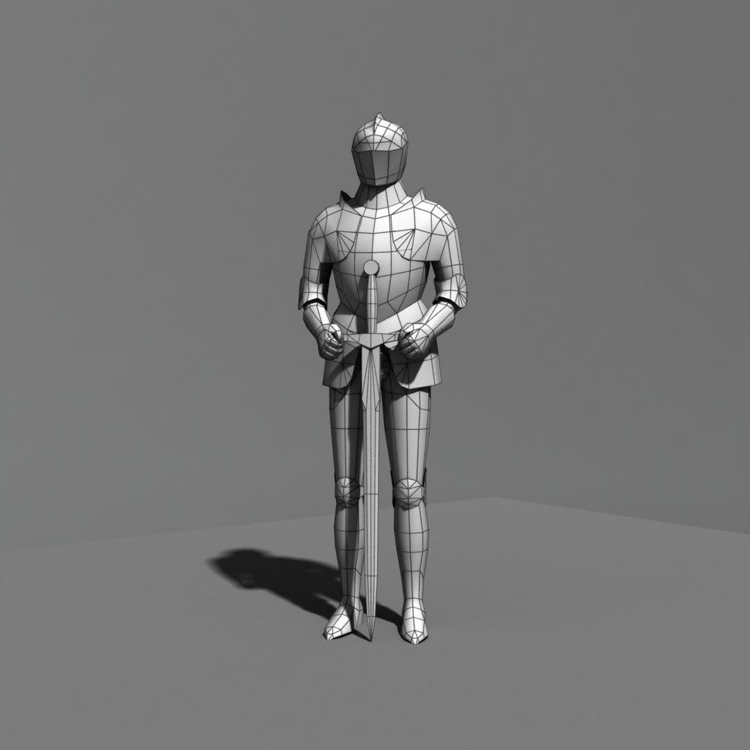 Knight 3d Model