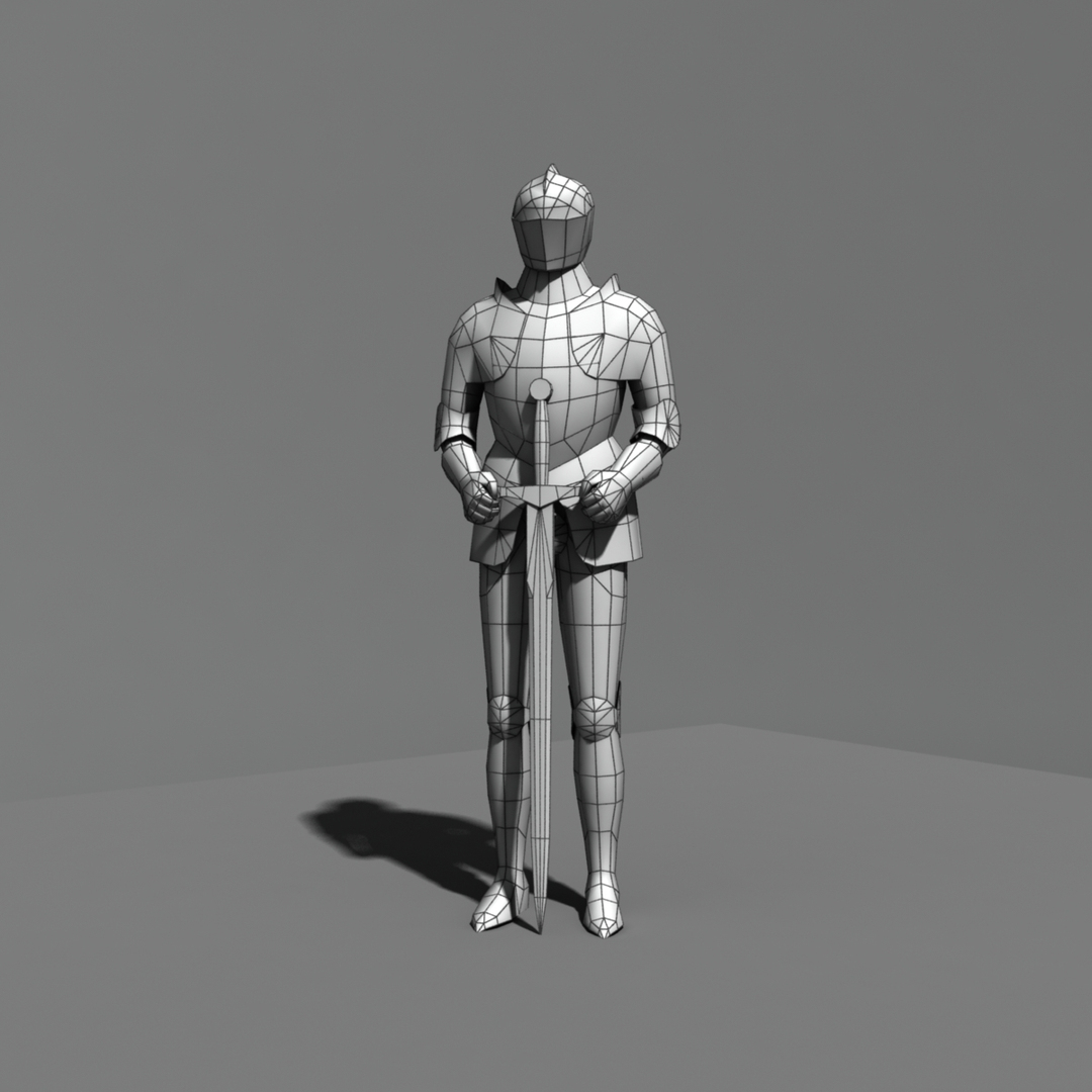 knight 3d model
