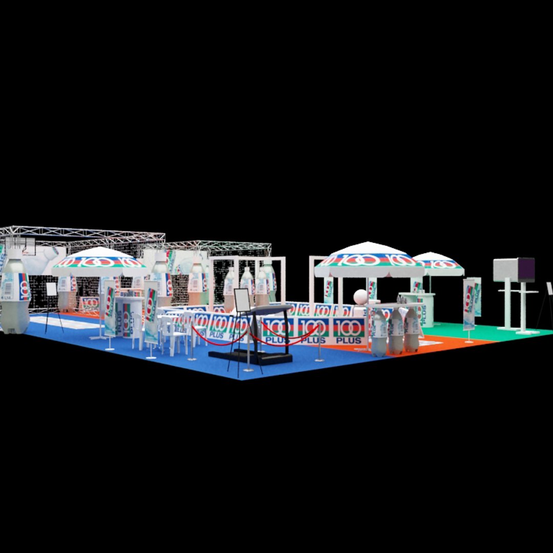 3D Roadshow 100 - TurboSquid 1208913