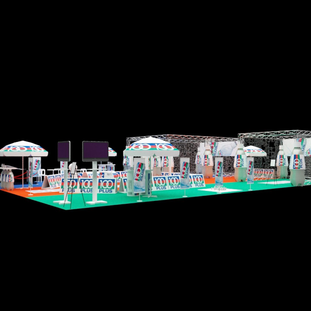 3D Roadshow 100 - TurboSquid 1208913