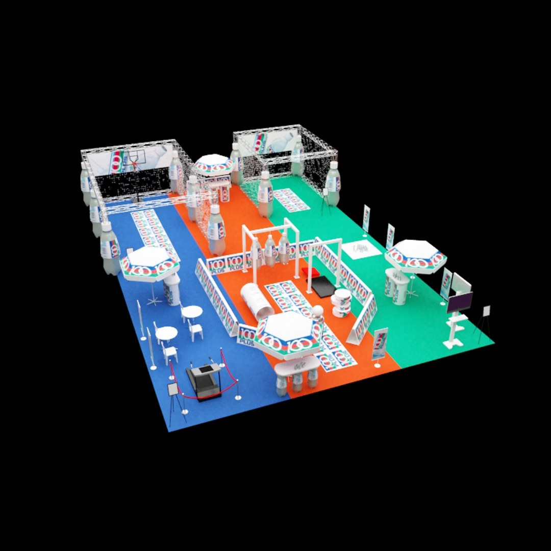 3D Roadshow 100 - TurboSquid 1208913