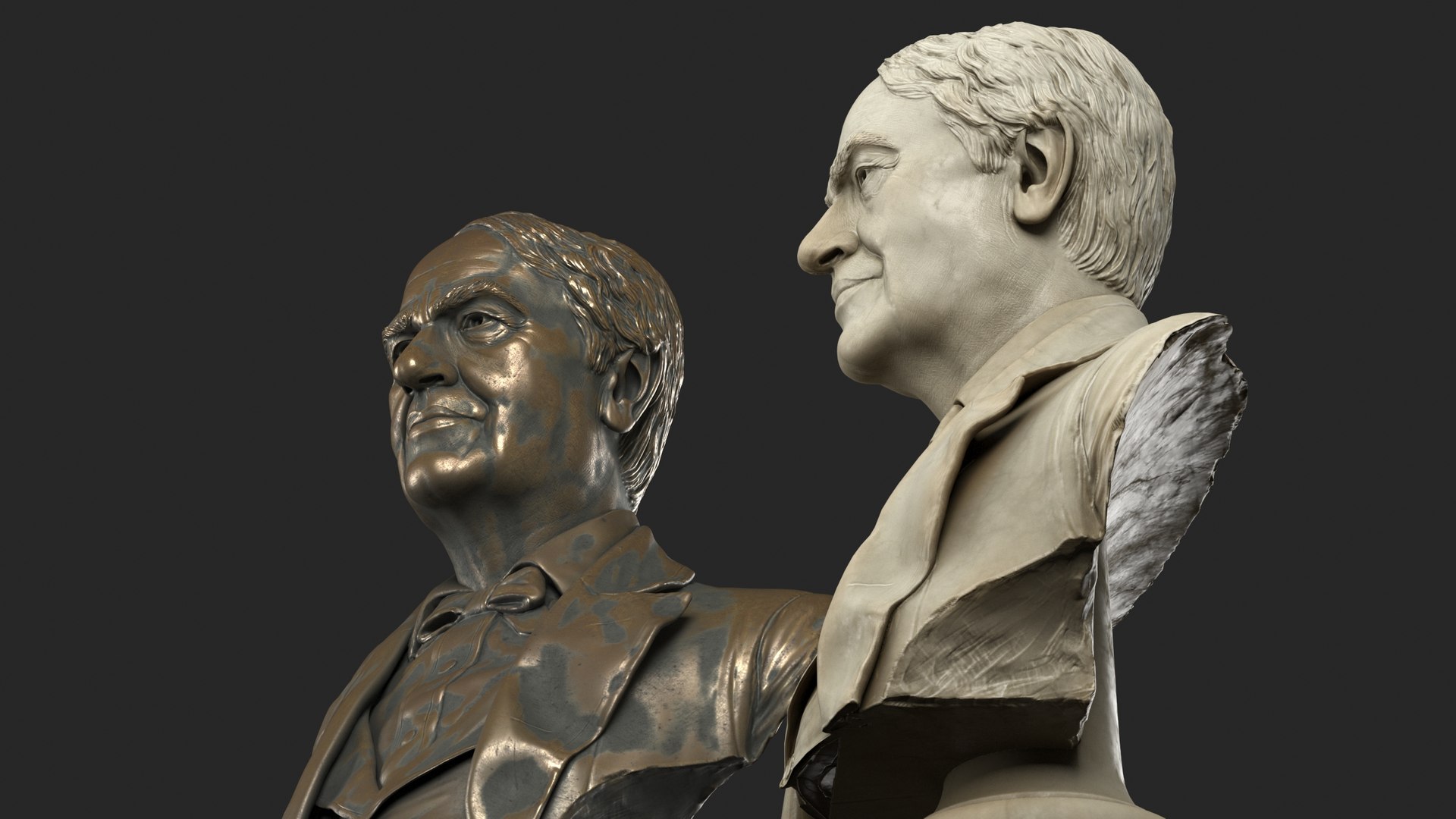 Bust Thomas Edison 3d Model