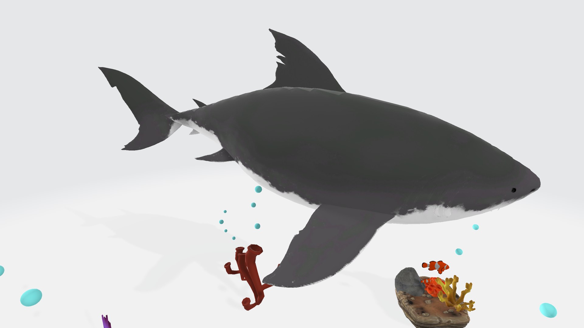 Shark Scene 3D - TurboSquid 2398638