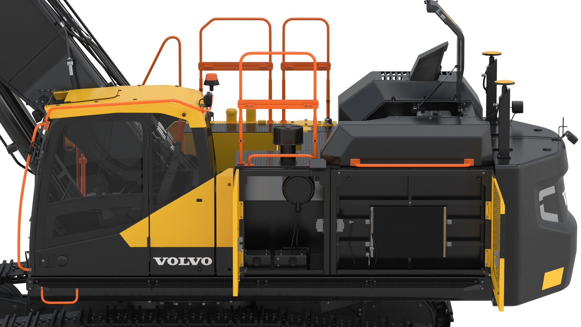 Volvo EC530EL Excavator 3D - TurboSquid 2073727