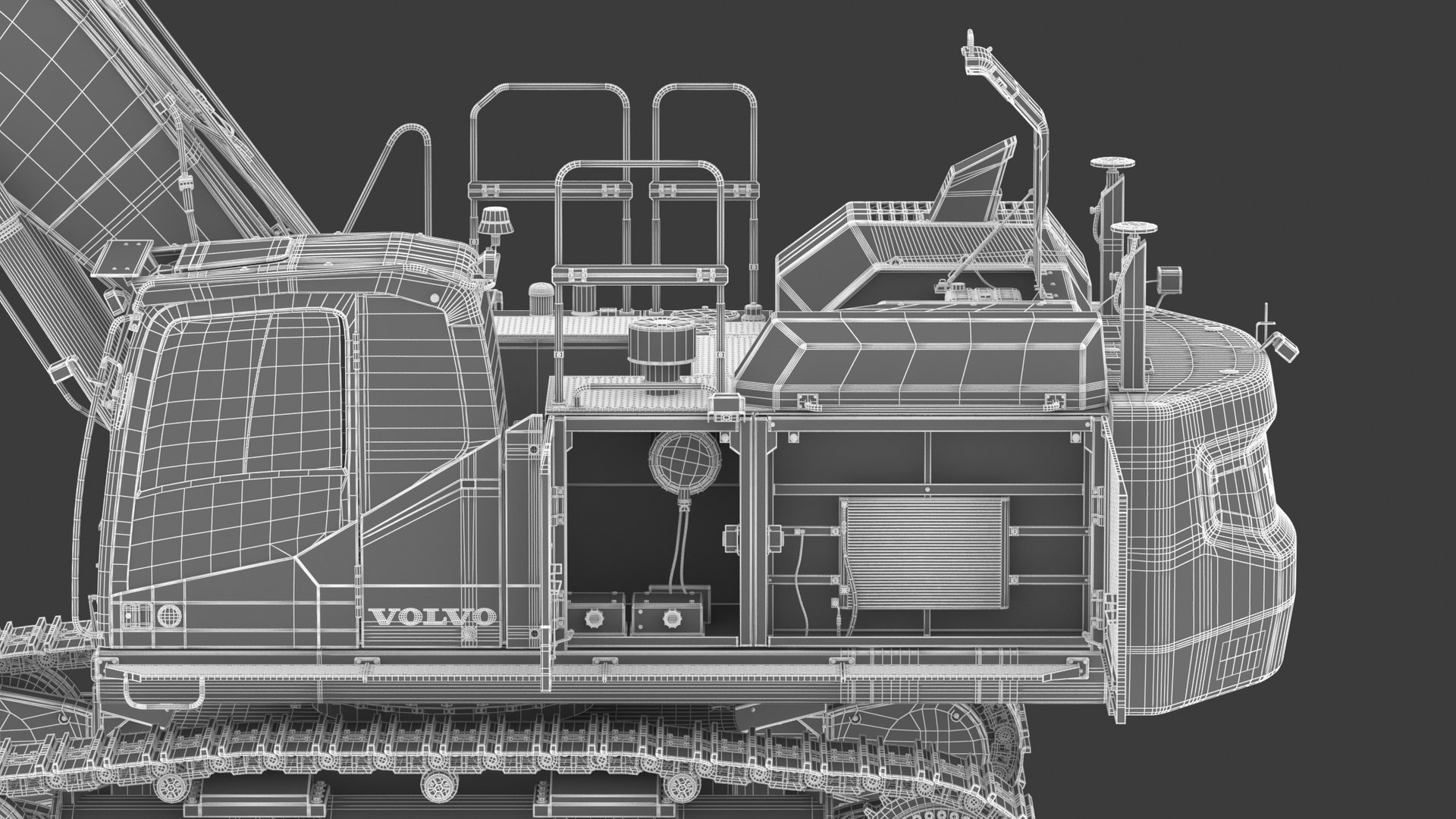 Volvo EC530EL Excavator 3D - TurboSquid 2073727