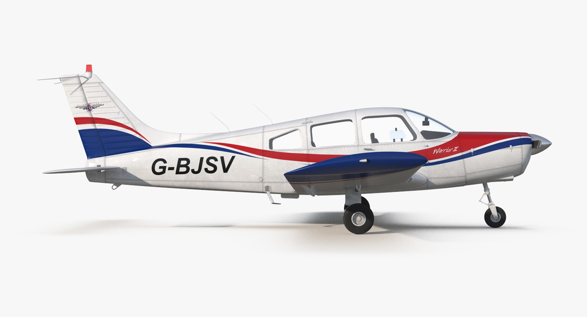 Piper Pa28-161 Cherokee 3D Model - TurboSquid 1167482