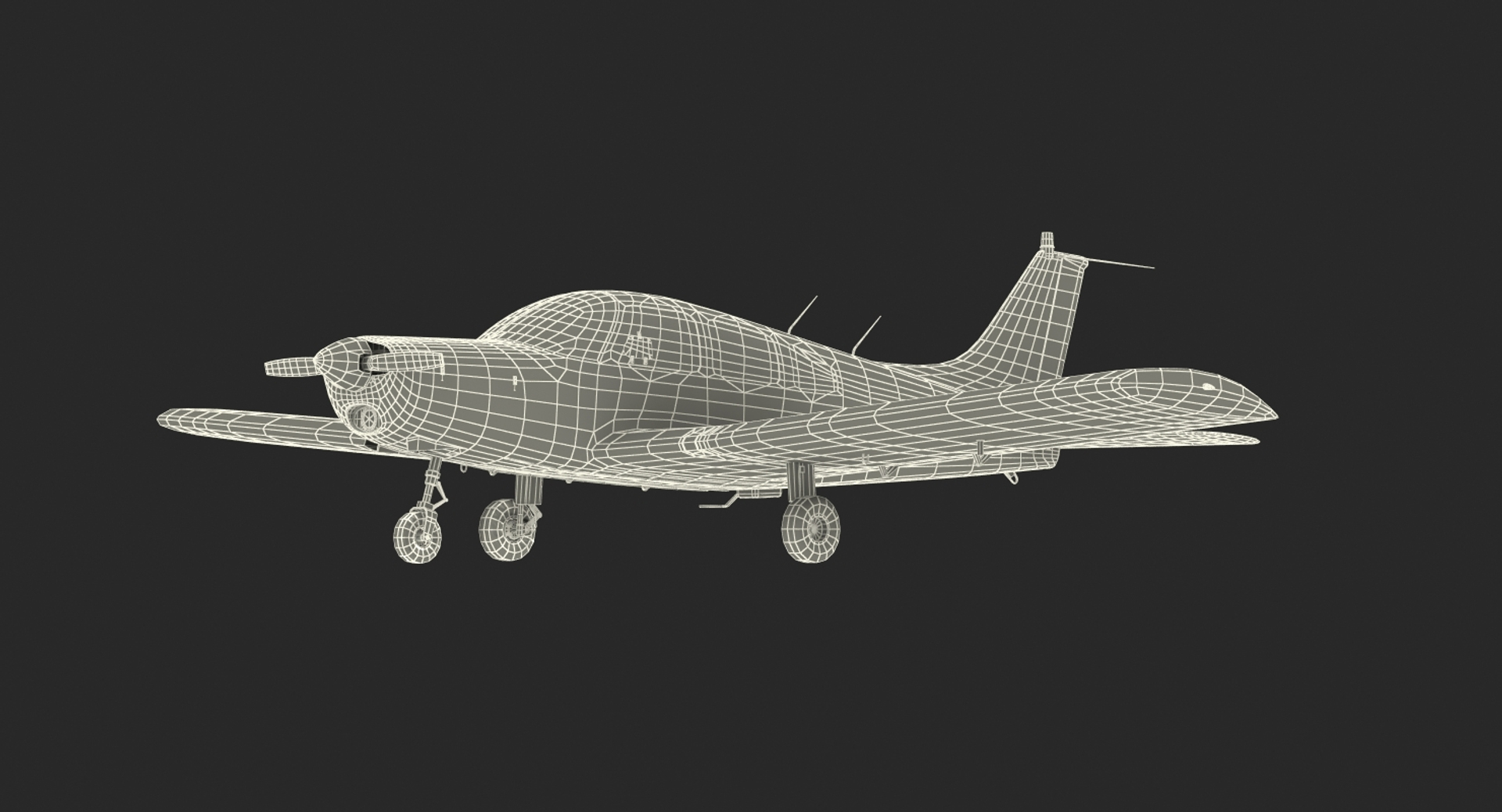 Piper Pa28-161 Cherokee 3D Model - TurboSquid 1167482