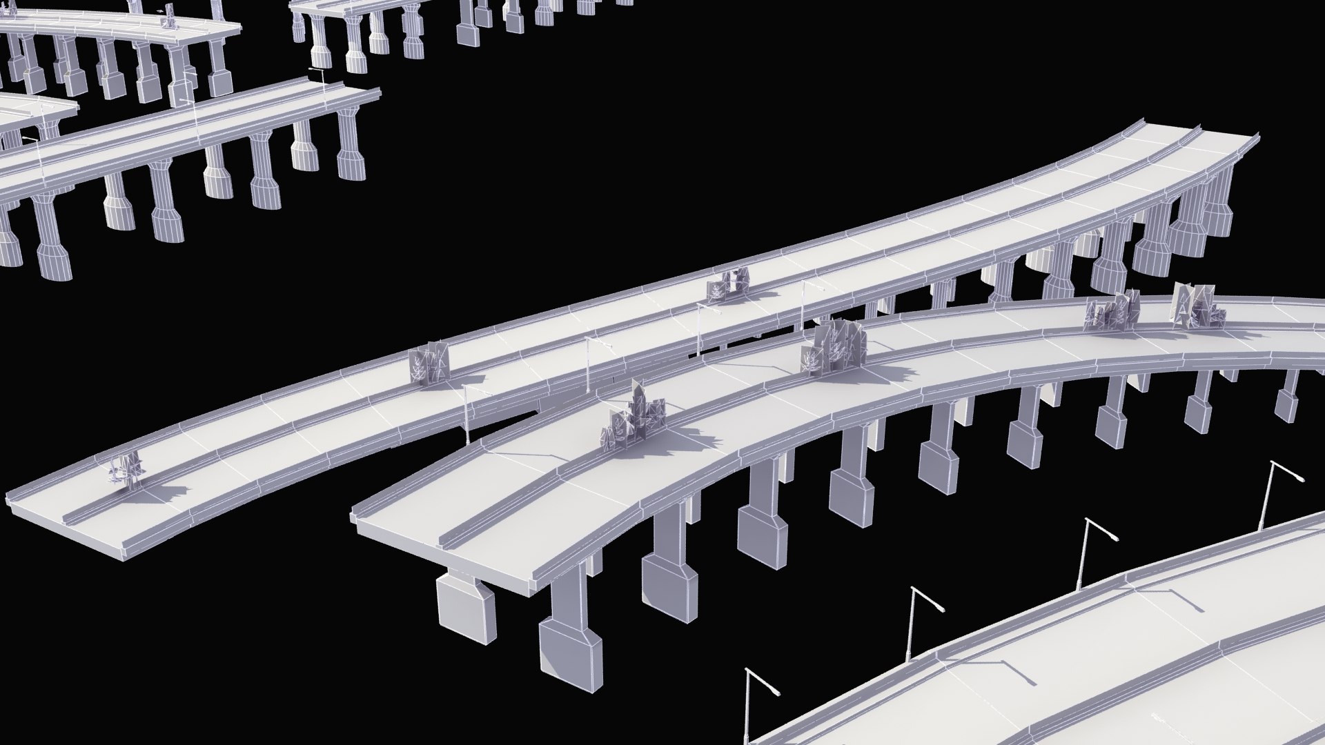 3dsmax highway road rt