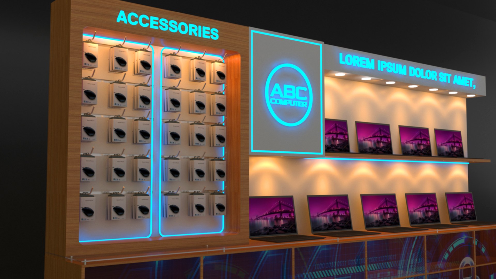 Unit Store Display 3D Model - TurboSquid 1539986