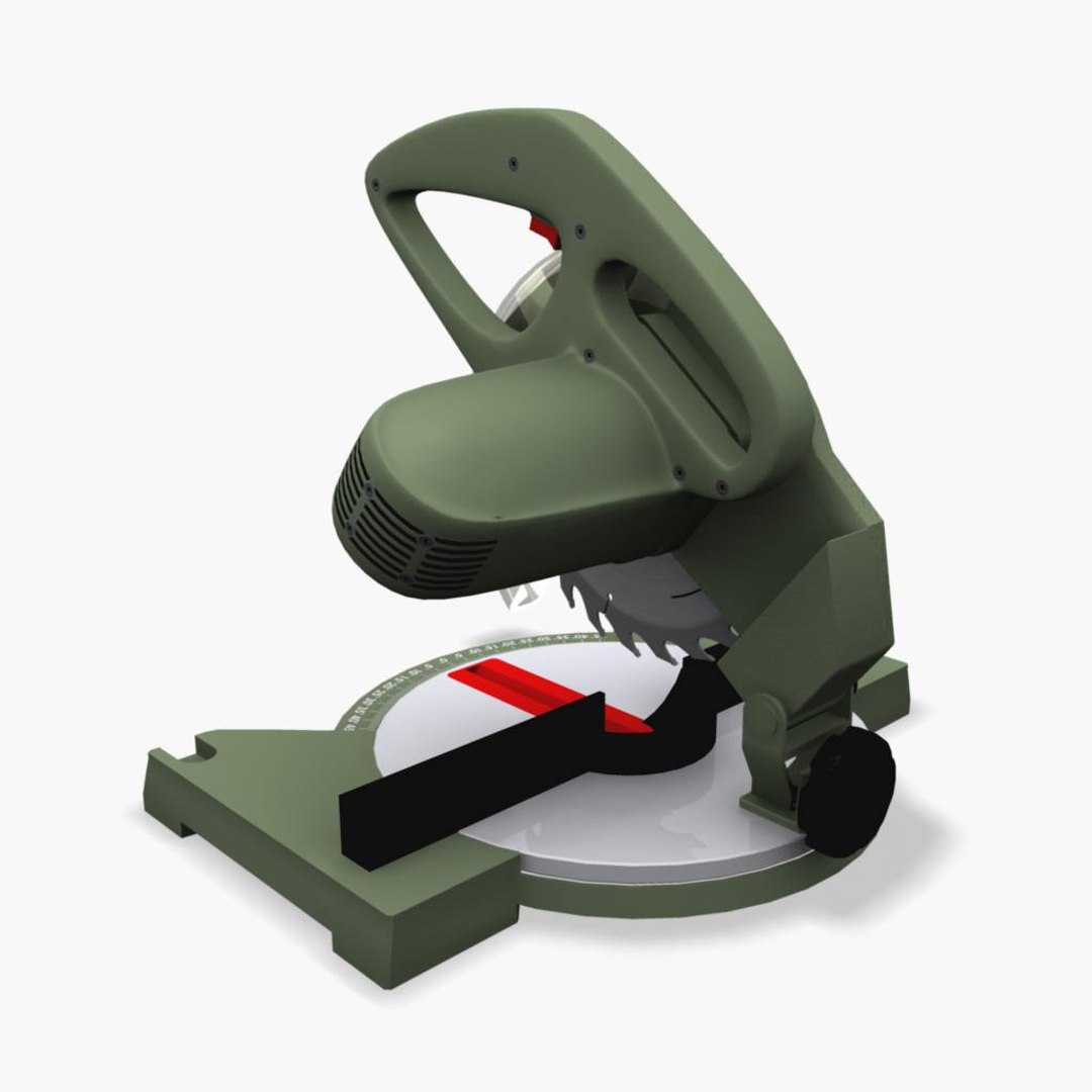 3d Model Chop Saw
