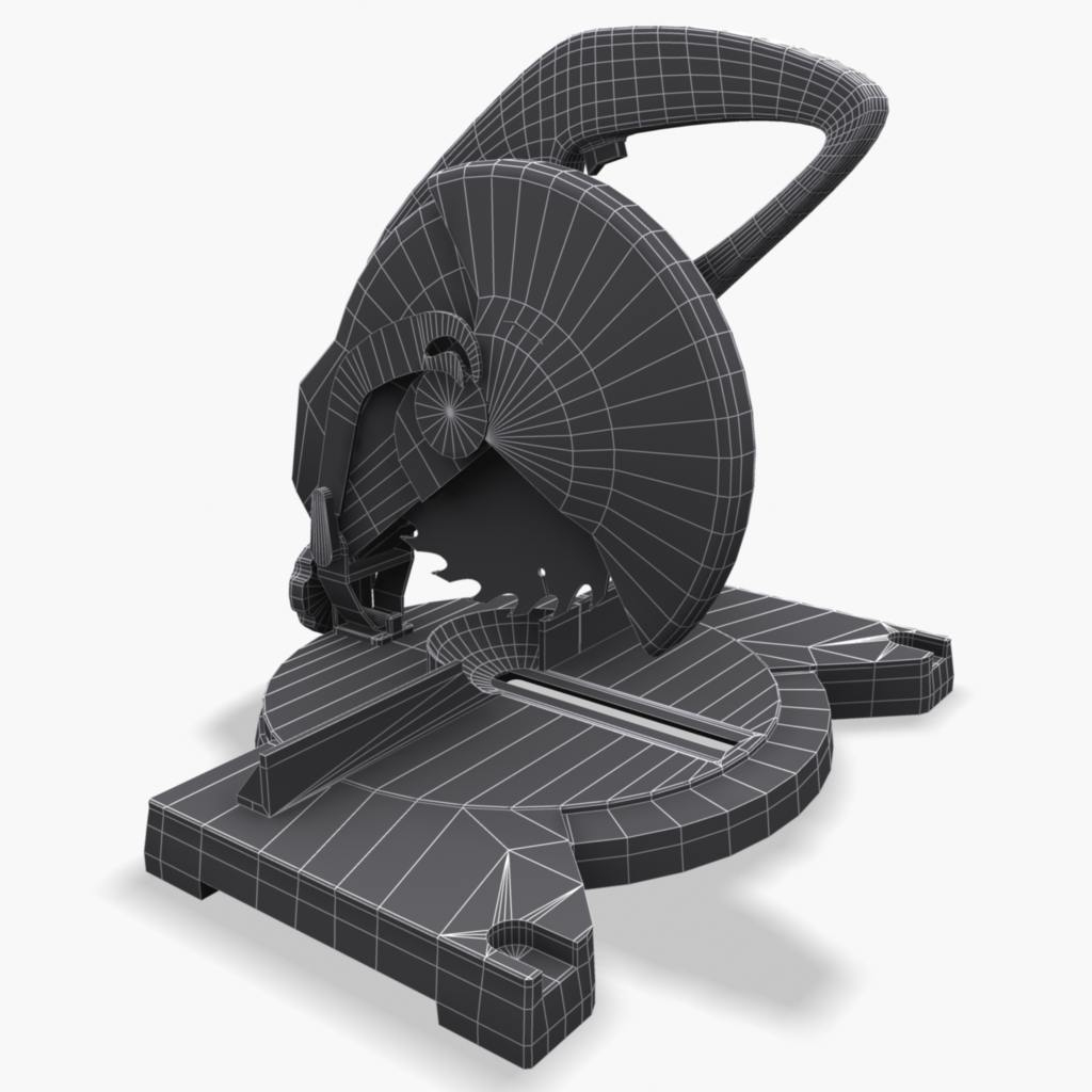 3d model chop saw