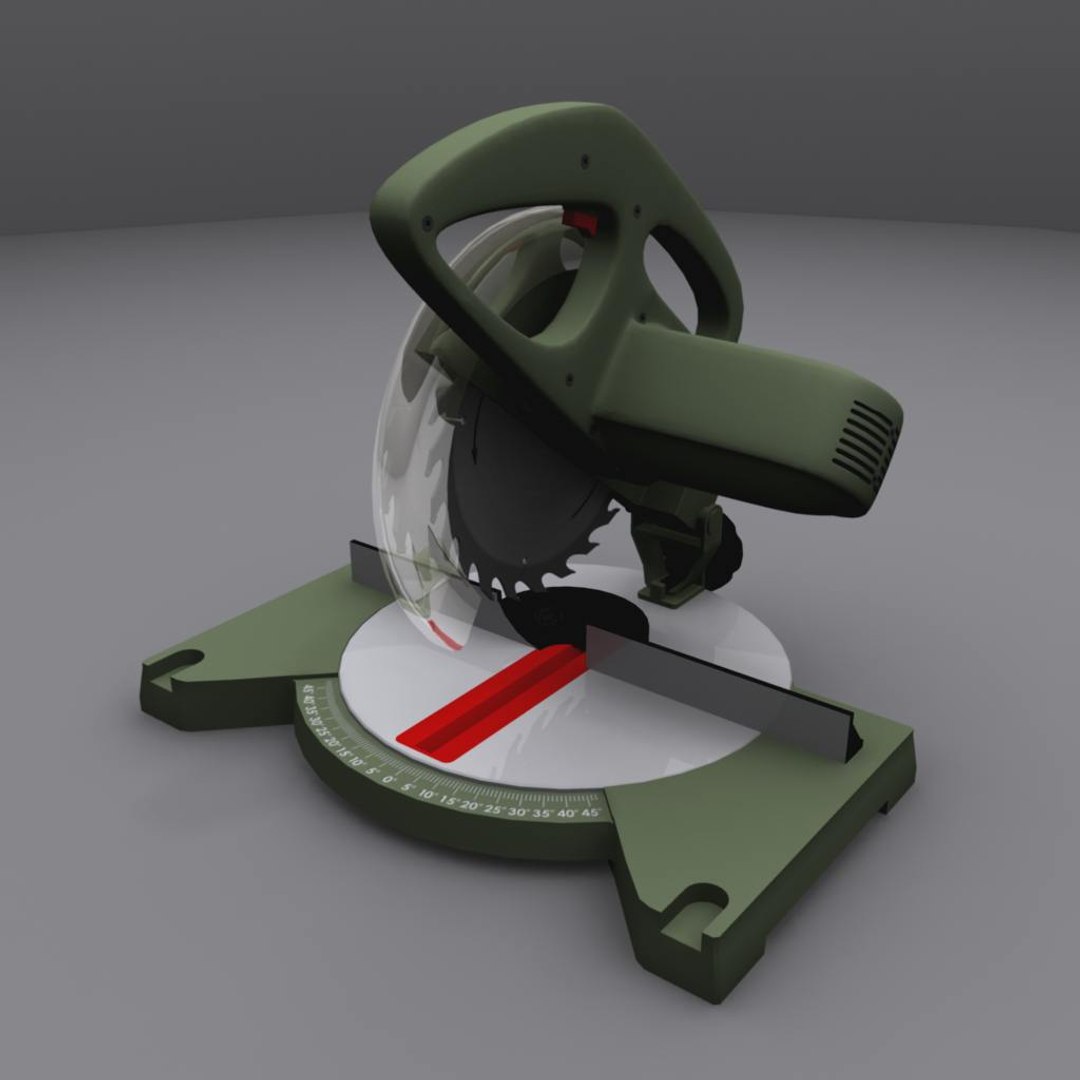 3d Model Chop Saw