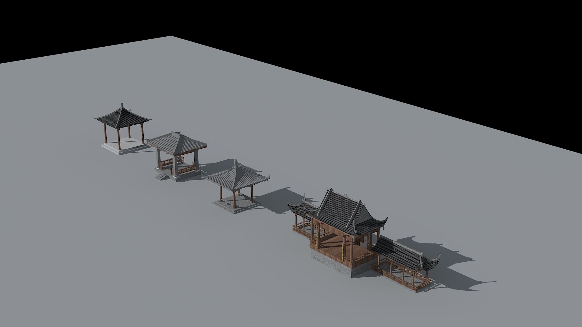 Pavilion 3D Model - TurboSquid 2038776